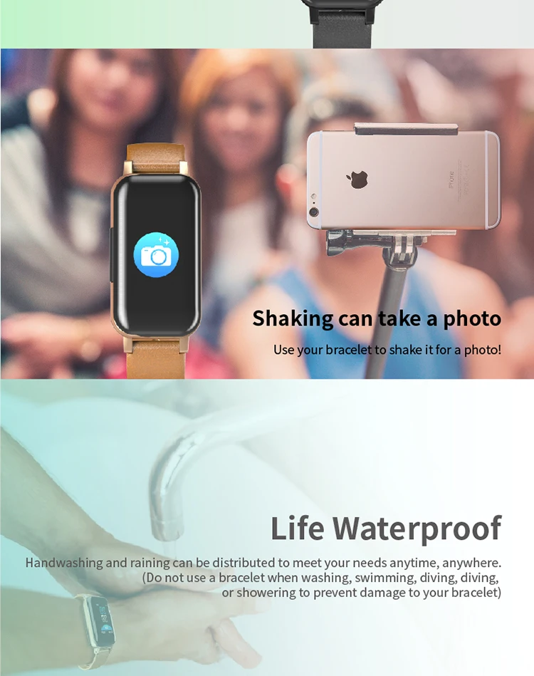 3 In 1 Talk Band Watch T88 Talkband Smart Bracelet 2 Ble Headset ...