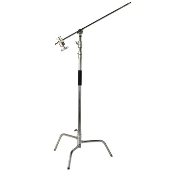 Stainless Steel Studio Light Stand Detachable Light C-stand With Arm ...
