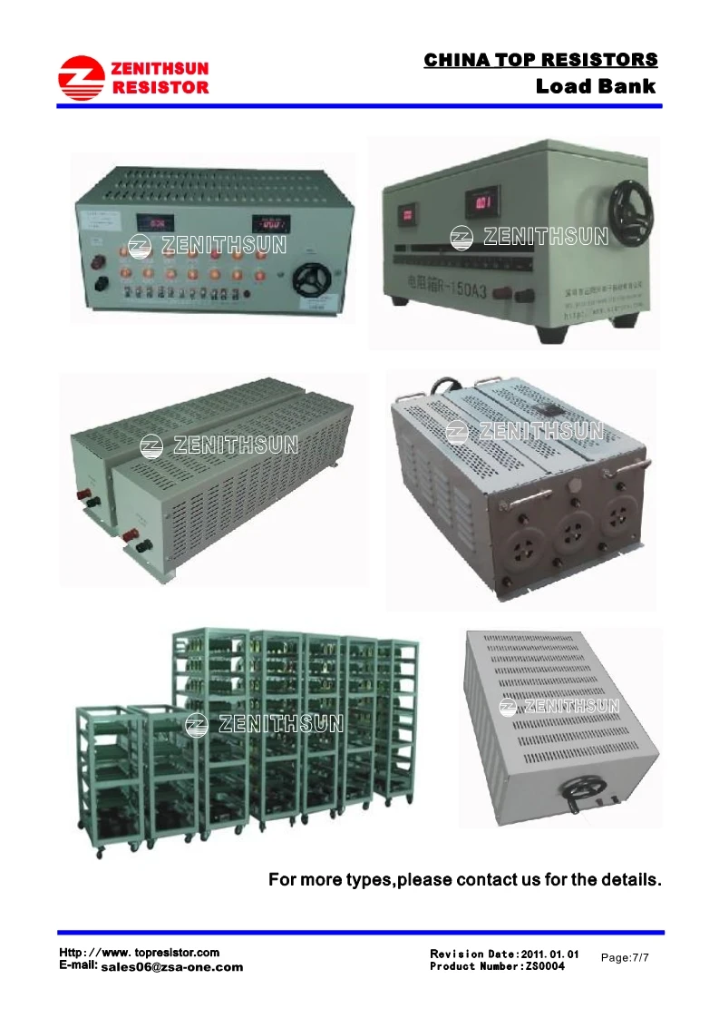 DC 54V 180A 10kw Adjustable Dummy Load Bank for Battery Testing