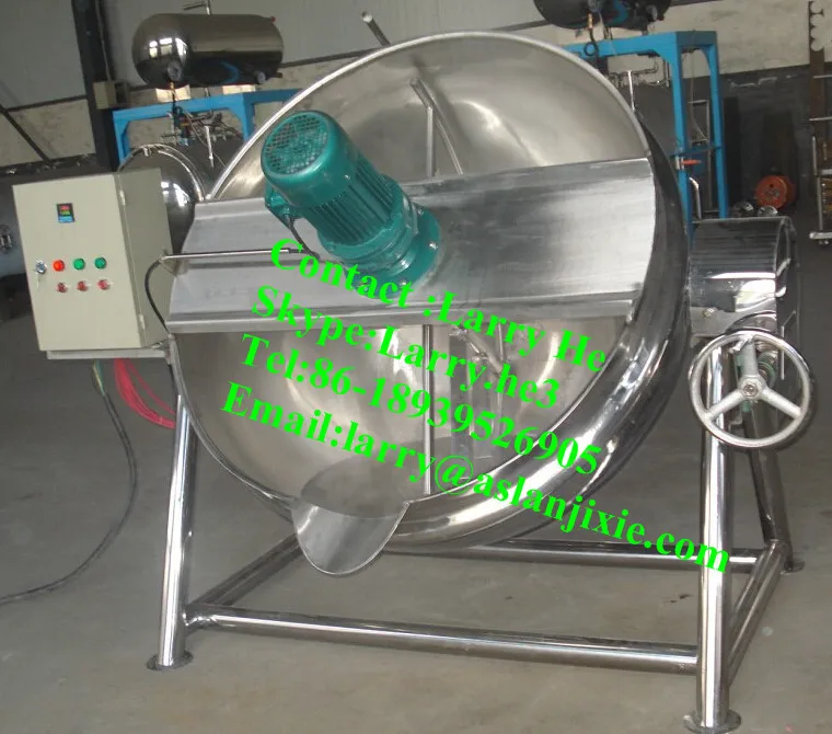 Agitating Pan/agitator Kettle/industrial Steam Cooker - Buy Industrial ...