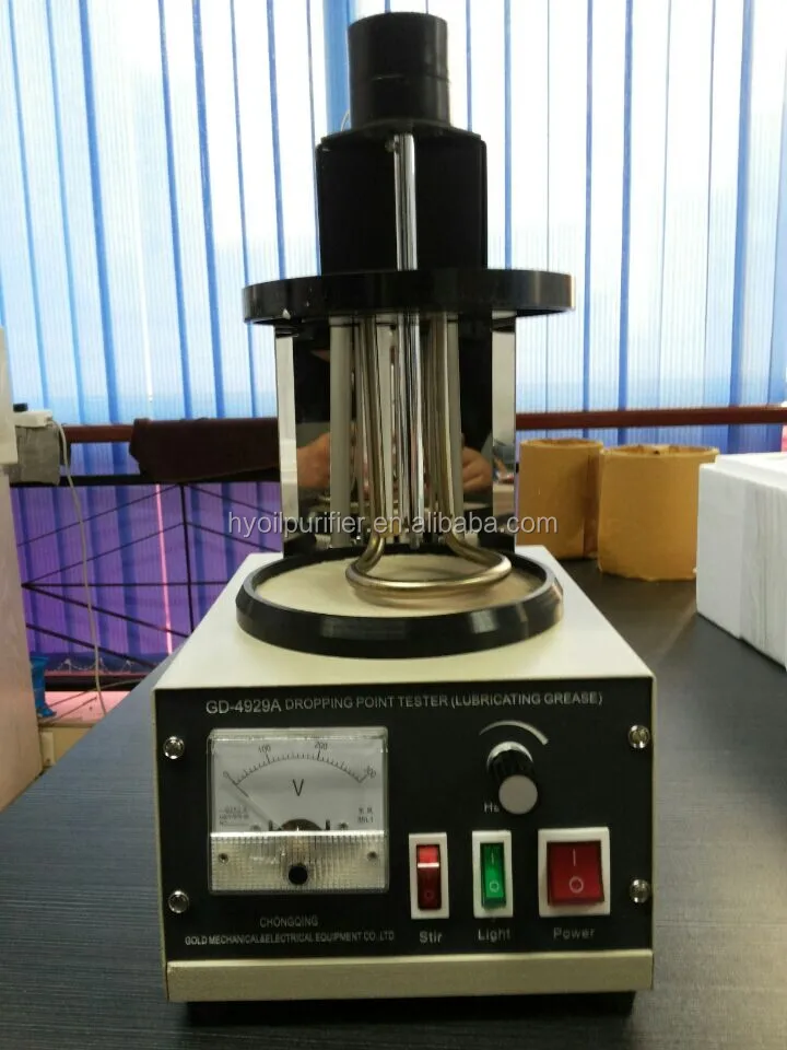 ASTM D566 Dropping Point of Lubricating Grease Tester