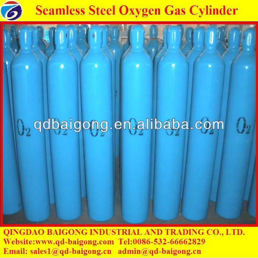 Industrial Oxygen Gas Cylinder Sizes - Buy Industrial Oxygen Cylinder ...