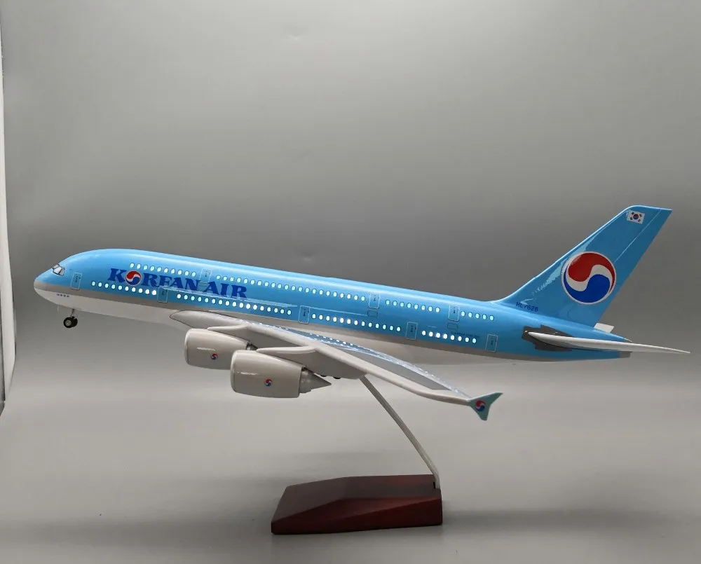 A380 Led Aircraft Model Voice Control Passenger Aircraft Model 1:160 ...