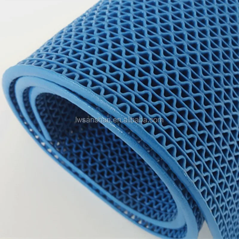 Non Slip Rubber Mat Pvc S Type Anti-slip Mat Roll For Swimming Pool ...
