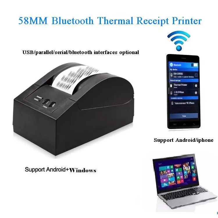 P58b Pos 58 Thermal Receipt And Bill Printer Of Financial Equipment For ...