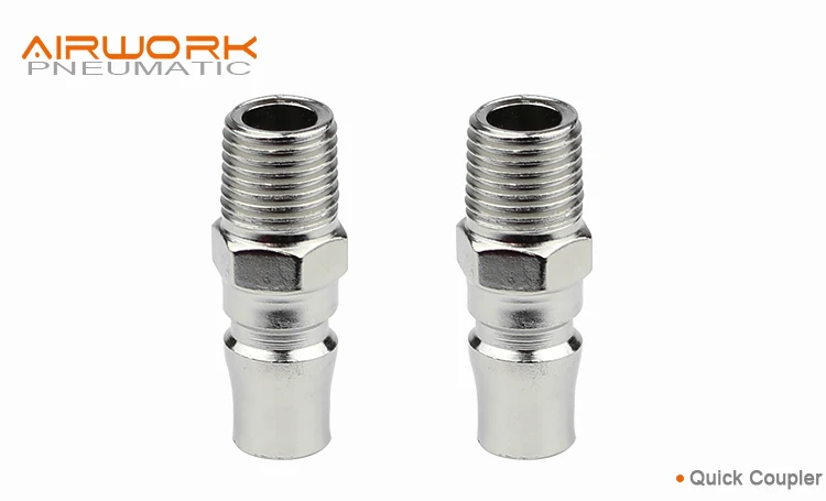 PM Pneumatic Mechanical Male Threaded Steel Pipe Couplings