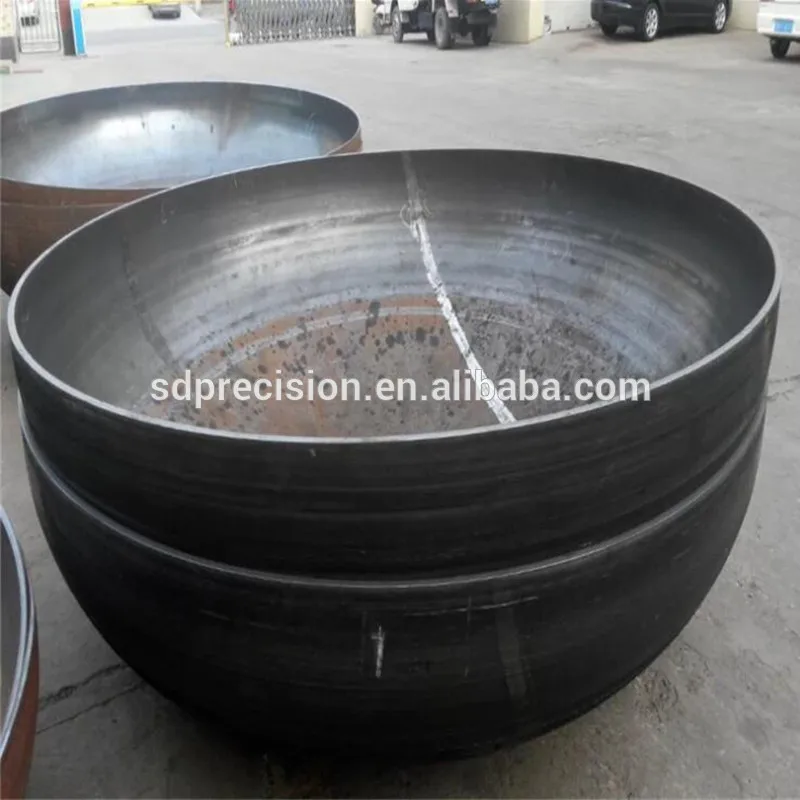 Good Quality 1200mm Large Steel Hemisphere Tank Pipe Dome End Cap For ...