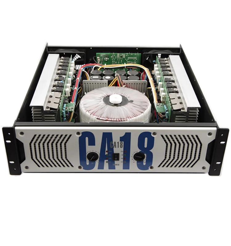 2 Channel Class H Pro Power Amplifiers Ca 18 - Buy Audio Amplifier Ca18 ...