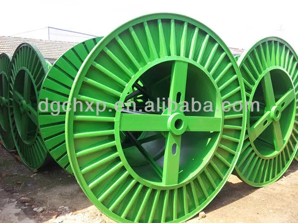 Corrugated Steel Bobbins - Custom Sizes for Wire Production