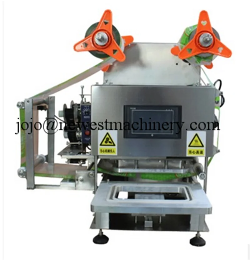 High Quality And Reliable Automatic Plastic Deli Container Sealing ...