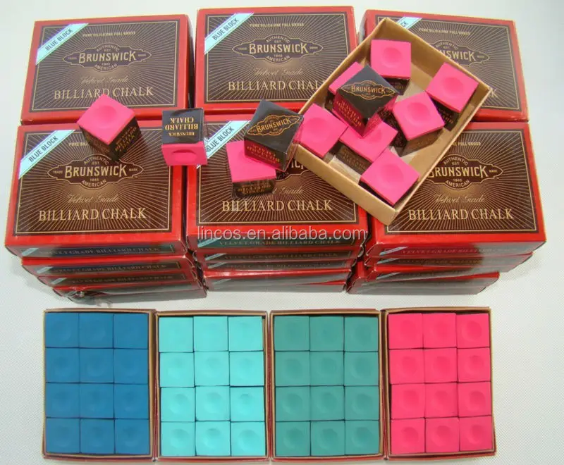 Handmade Round Snooker /billiard Chalk 2pcs One Box - Buy Snooker Chalk ...