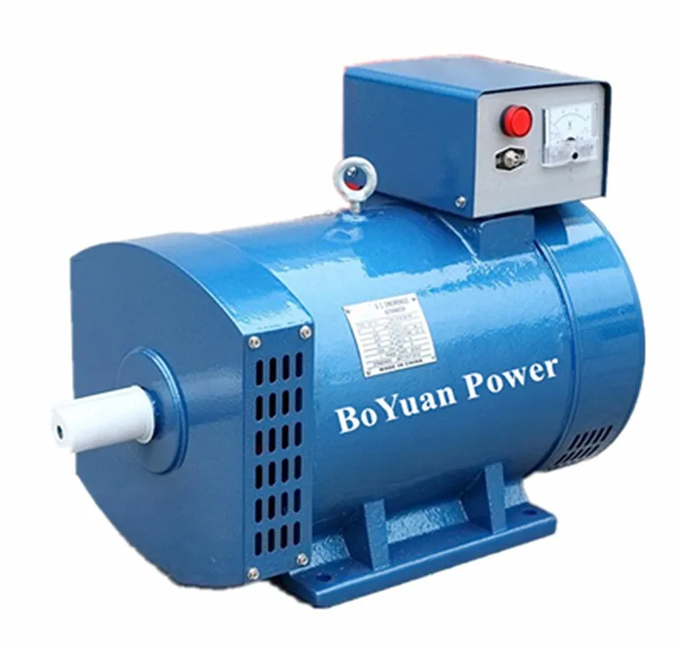 St Series Single Phase Ac Alternator 7.5kw 10kw 15kw Dynamo 220v - Buy ...