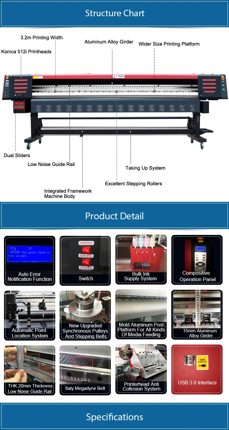 3.2m Large Format Advertising Outdoor Billboard Solvent Printing ...