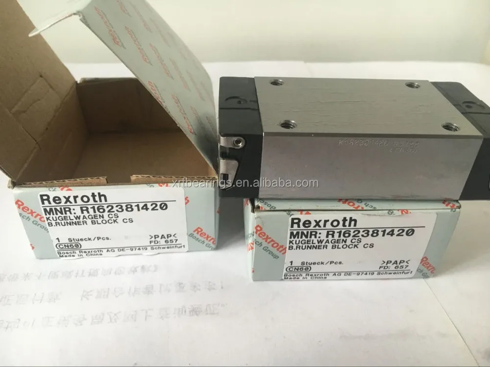 Original Rexroth Linear Guide Block R162221420 - Buy R165332120,Linear ...