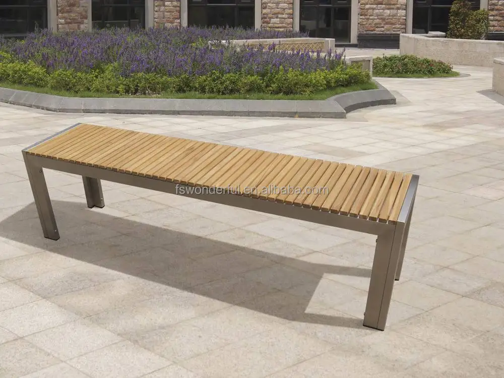 Outdoor Teak Wood Slats Garden Bench - Buy Garden Bench,Outdoor Bench ...