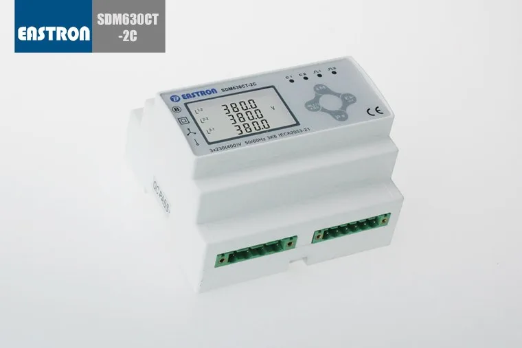 Sdm630m Ct-2c Dual Input Multifunction Power Meter Ct 1/5a Operation ...