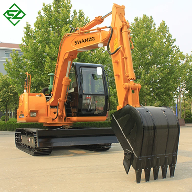 8 Ton Track Mounted Excavator - High Efficiency & Support