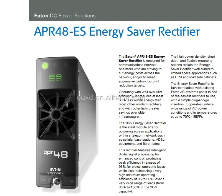 New 100% Original 2000w 40a High Efficiency Rectifier Apr48-es ...