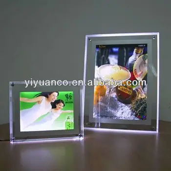 Led Acrylic Lighted Picture Frames - Buy Lighted Picture Frames,Lighted ...