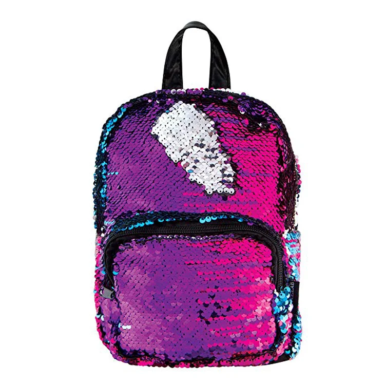 Personalized Sparkly Sequin Backpack Magic Reversible Flip Sequin ...