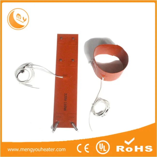 Flexible Silicone Band Heater With Cable Ptc Ceramic Heating Element ...