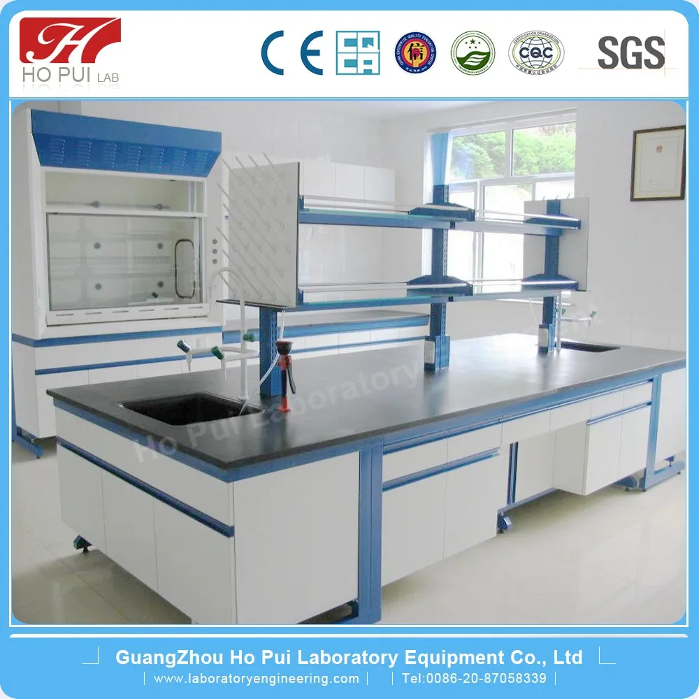 Laboratory Equipment / Chemistry Laboratory Island Bench For School ...