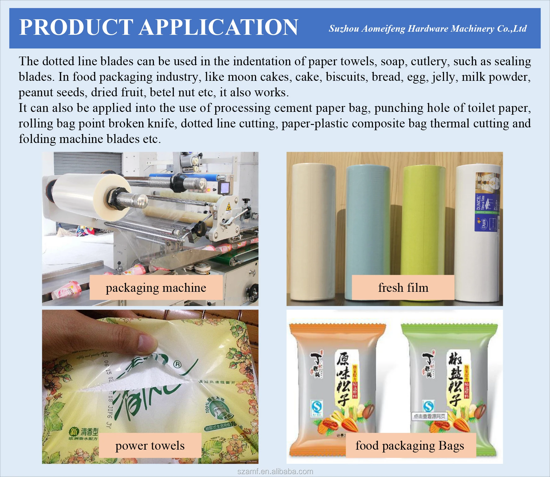 Jagged Dotted Line Round Knife Blade - High Cutting Efficiency