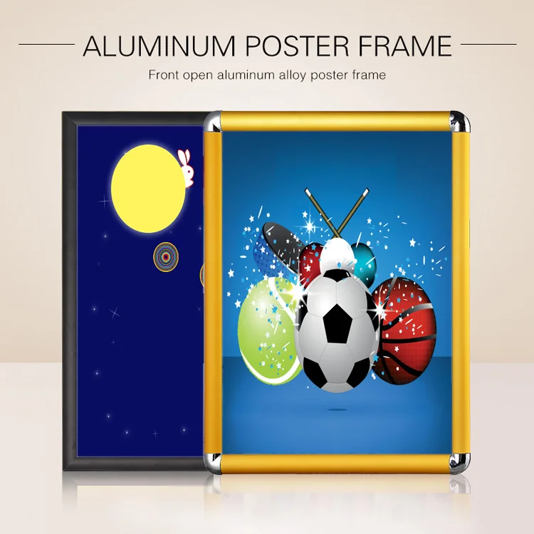 25mm A1 A2 A3 A4 Customized Aluminum Standard Snap Display Frame A0 ...