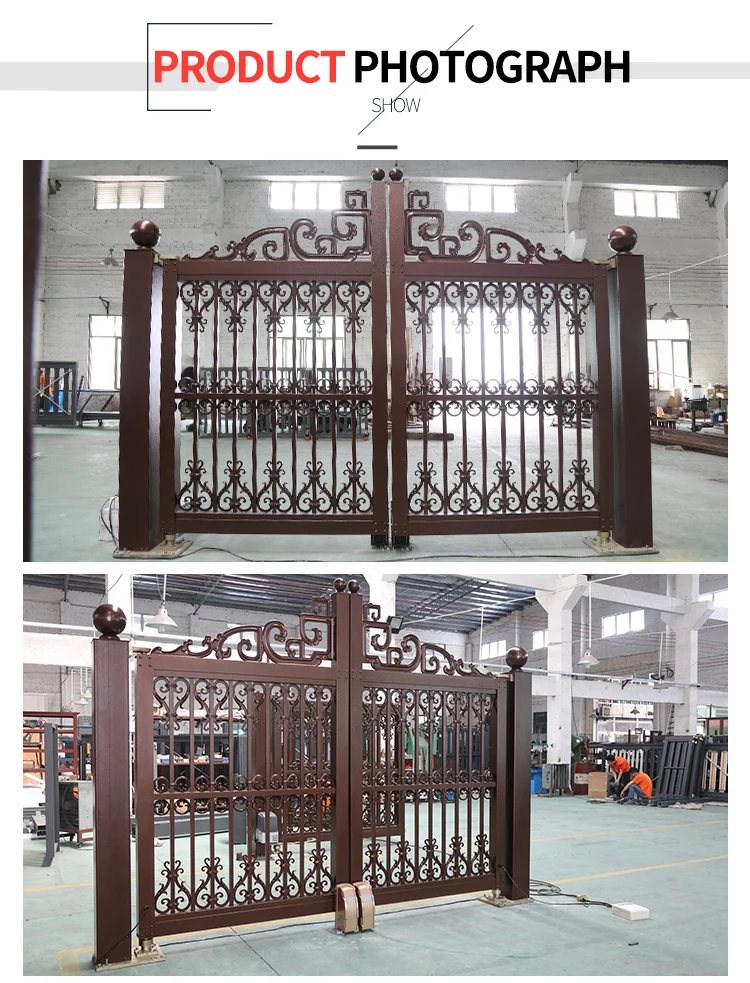 Latest Main Gate Designs With Folding Gate - Buy Latest Main Gate ...