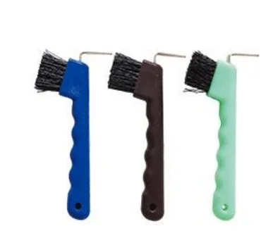 Horse Hoof Pick Brush - Efficient Equestrian Cleaning Tool