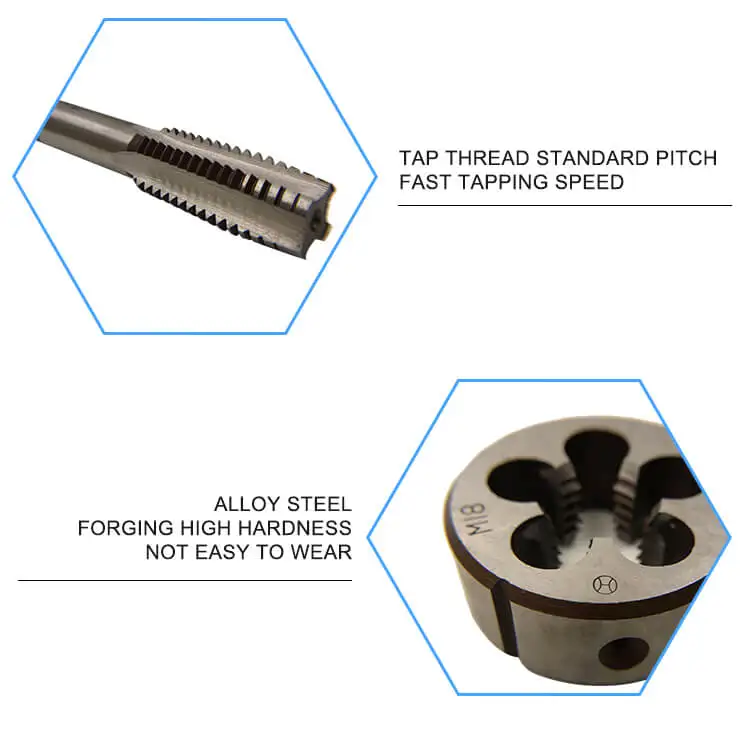 Hand Screw Tap Thread Cutting Tool With Din352 62 Hrc - Buy Hand Screw ...