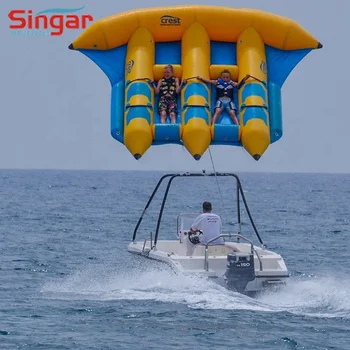 Free Shipping Fly Fish Water Sports,Float Banana Boat For Rental - Buy ...