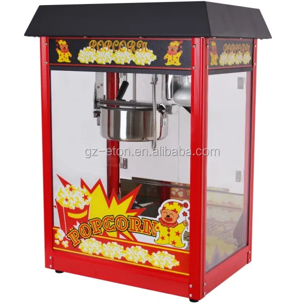 [eton] Ce Listed Commercial Popcorn Machine Popper Double - Buy Popcorn ...
