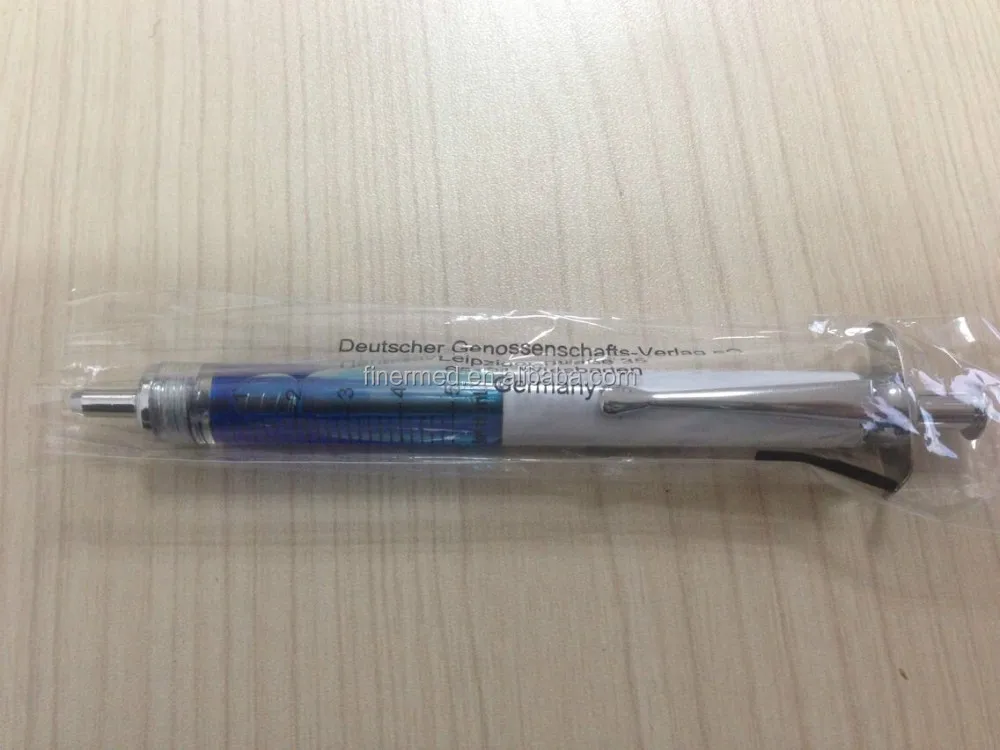 Nurse Injection Metal Syringe Ballpen - Buy Syringe Ballpen,Metal ...