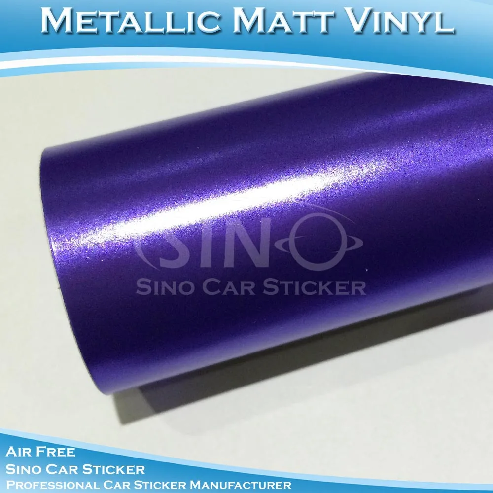 Voll Auto Wrap Metallic Matt Chrom Braun Vinyl Aufkleber Rollen - Buy ...