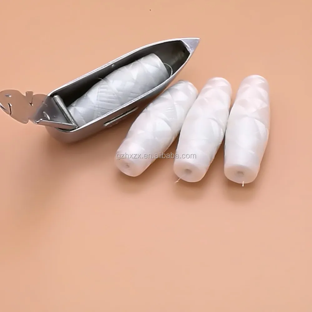 Nylon Cocoon Bobbin No.10# 100d/2 Schiffli Embroidery Machine 100% ...