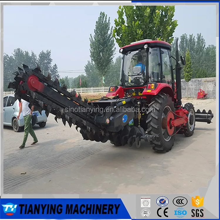 Cheap Chains Ditch Machine/ Trencher Machine For Farming Tractor - Buy ...
