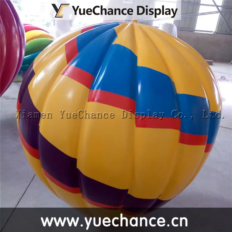Customized Colorful Fiberglass Hot Air Balloon Props - Buy Fiberglass ...