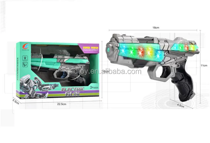 Infinity Blaster Toy Space Gun - Lights & Battery Operated