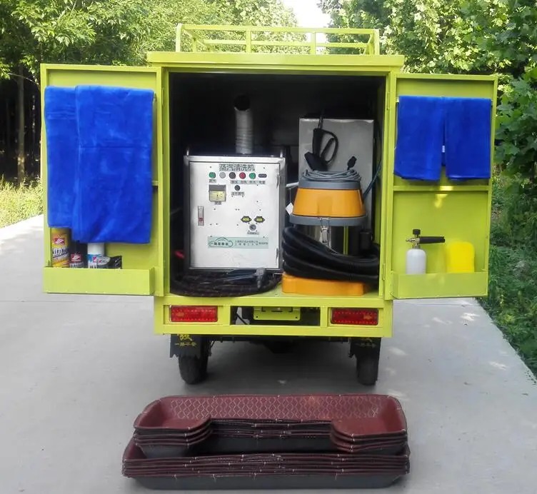 Door To Door Car Wash Electric Tricycle Mounted High Pressure Mobile ...