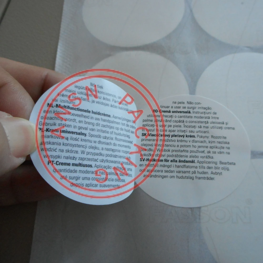 Multi-page Labels; Booklet Labels - Buy Multi-page Labels,Peel Off ...