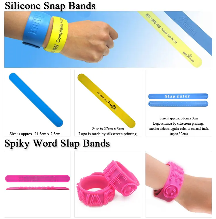 Custom Logo Imprinted Long Silicone Advertising Slap Band - Buy ... Custom Logo Imprinted Long Silicone Advertising Slap Band - Buy ...