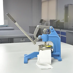 Hand-press Fabric Gsm Circle Cutter 100cm2 - GESTER