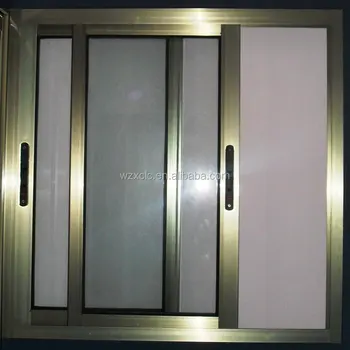 Champagne Color Aluminum Sliding Window - Buy Champagne Color Aluminum ...