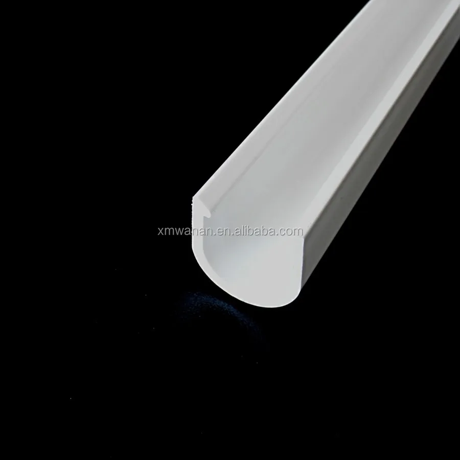 1 Inch White Pvc Bumper Strip Plastic Cover For Supermarket Counter ...