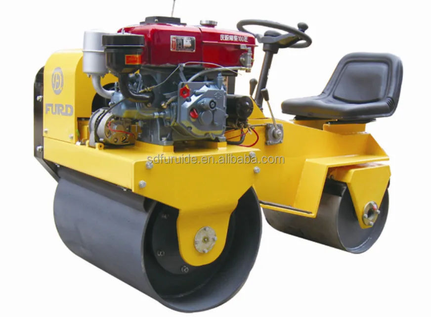 Mini Vibratory Road Roller Compactor - Efficient Soil Compaction
