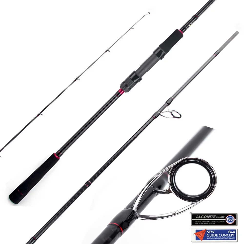 Saltwater Carbon Spinning Fishing Rod Blanks Japan Fuji Guides 2.75m ...
