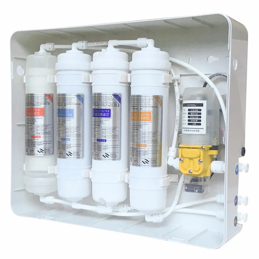 High Efficiency 4 Stages Water Filter - under Sink Purifier