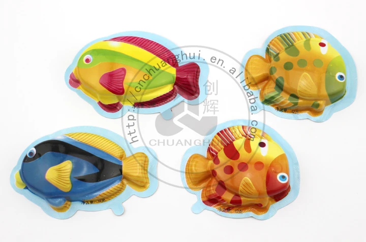 12g Fish Shape Chocolate Biscuit Cup / Fish Cup Chocolate With Biscuits ...