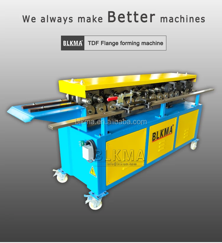 BLKMA Heavy Duty Mechanical TDF/TDC Duct Flange Forming Machines for Sale